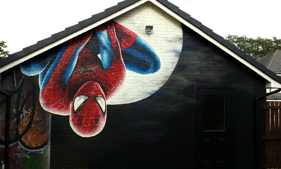 Some cool Logan graffiti in London : r/Marvel